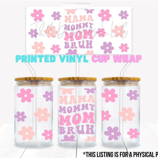 Mom Bruh Decals for Cups - Etsy
