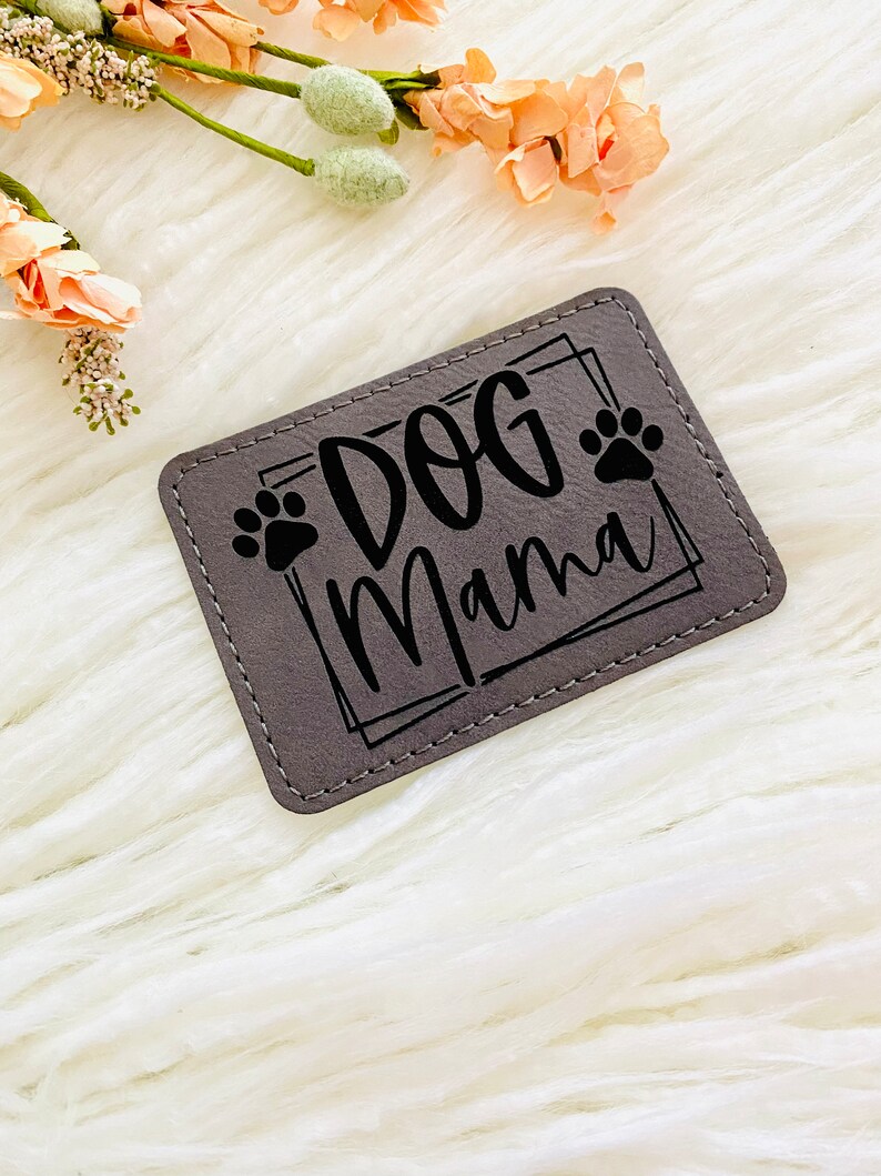Dog Mama Hat Gift for Dog Mama Dog Mom Patch Iron on for - Etsy