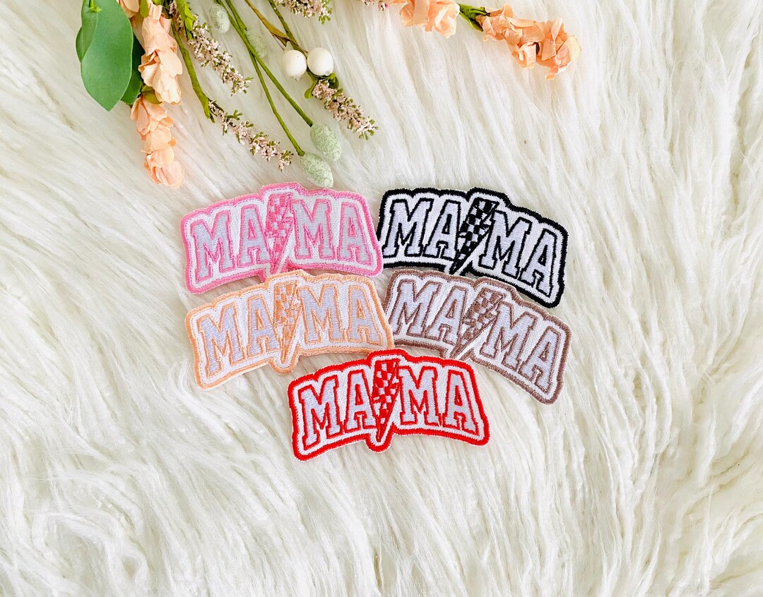Mama Iron on Patch, Trucker Hat Patches, Patch for Hats, Mama Patch for ...