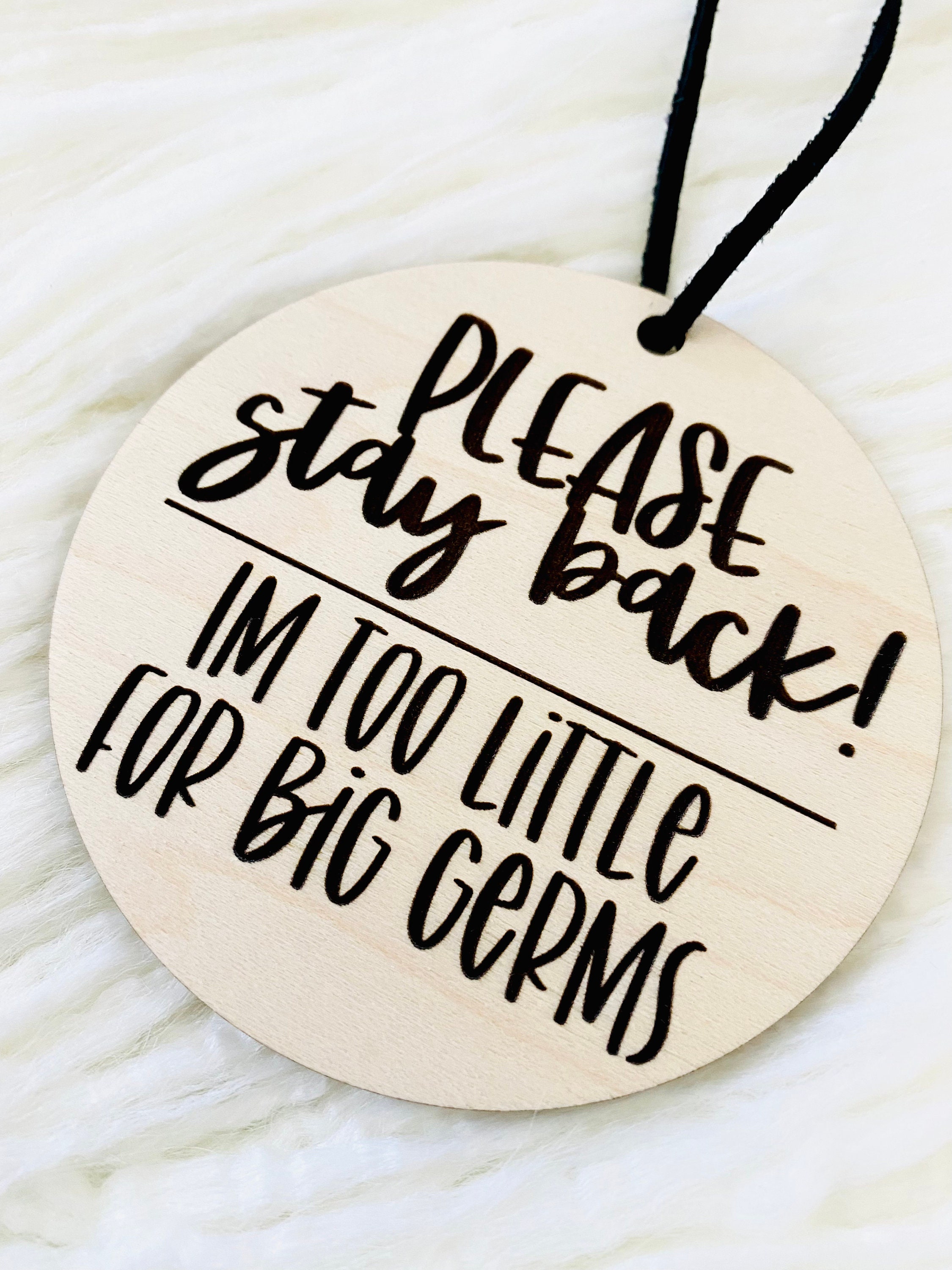 Don't Touch Baby Sign Baby Germs Sign No Touching Baby - Etsy