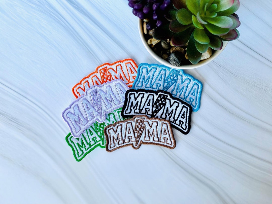 Mama Iron on Patch, Trucker Hat Patches, Patch for Hats, Mama Patch for ...