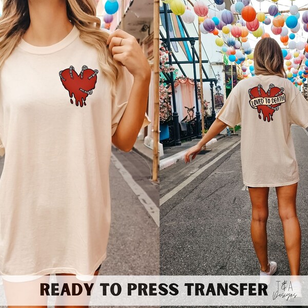 Heat Transfer Designs Ready to Press - Etsy