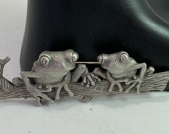 Pewter Frog | Etsy