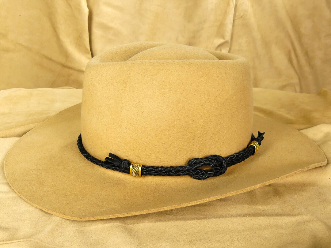 Hand-braided Leather Cowboy Hat Band, Western Hat Bands for Women - Etsy
