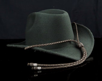 Leather Stampede Strings - Etsy