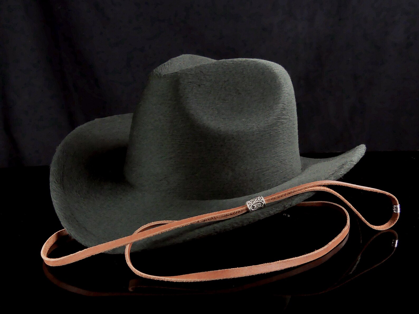 Saddle Custom Leather Stampede String for Cowboy Hats Western - Etsy