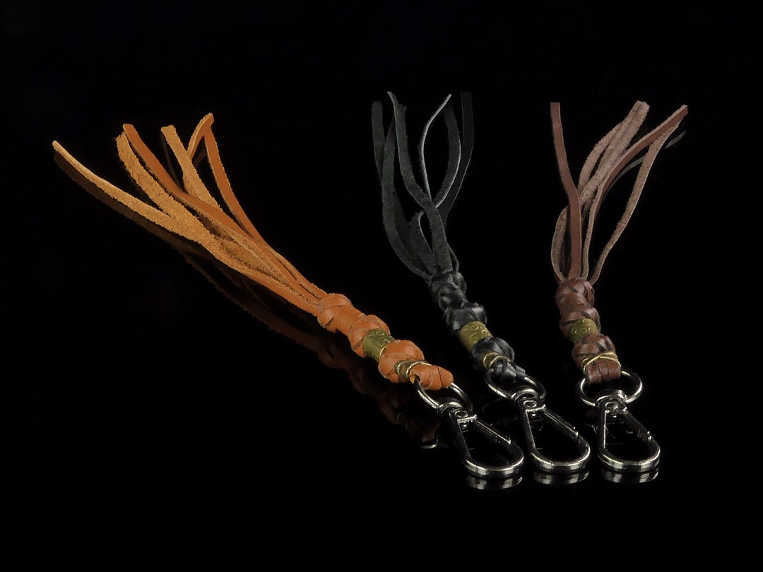 Leather Key Chains for Women Custom Key Chain Knife Lanyard - Etsy