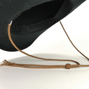 Light Brown Cowboy Hat Stampede String, Leather Chin Strap, - Etsy