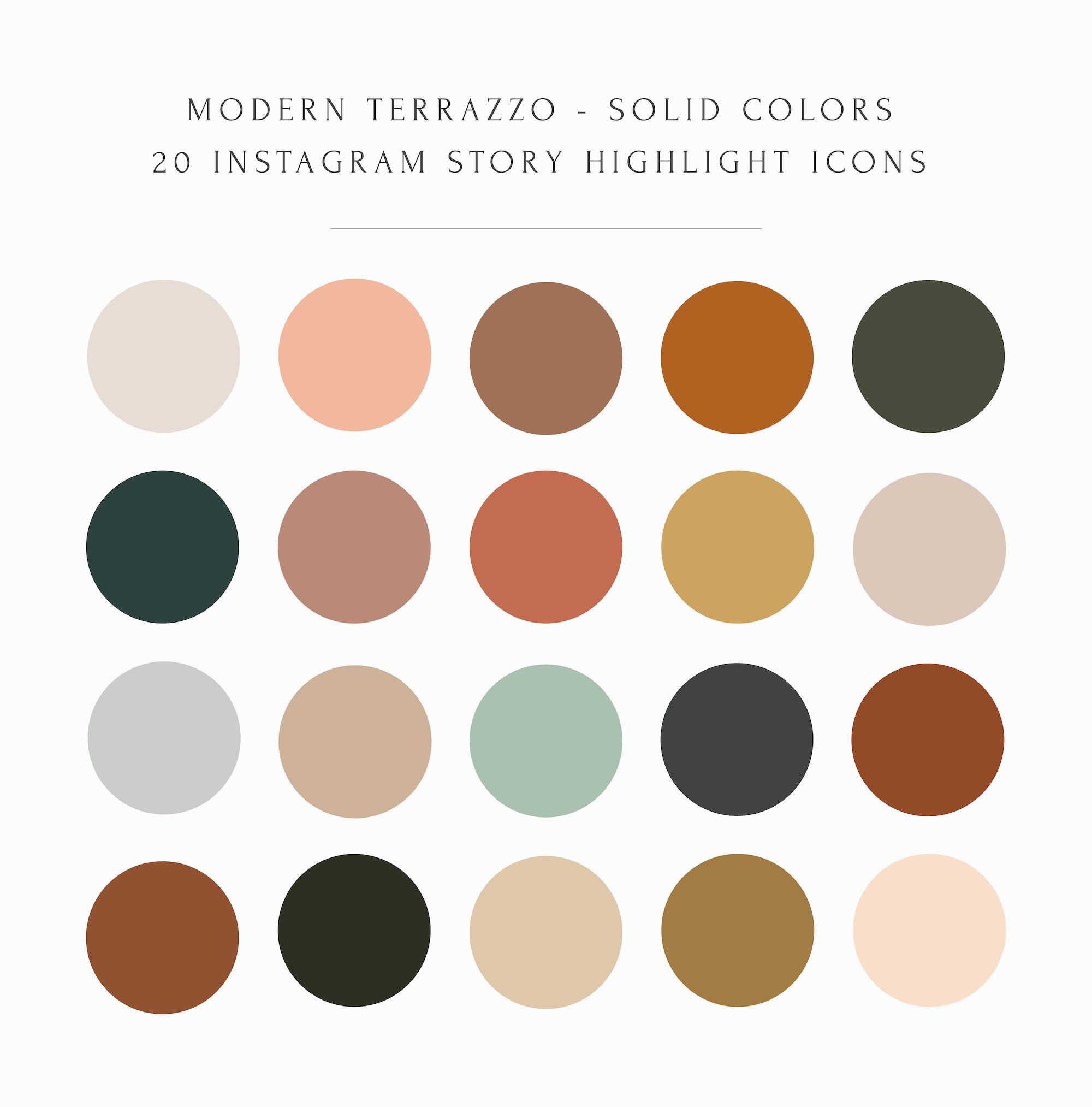 Paper & Party Supplies Stationery Templates Colorful Instagram ...