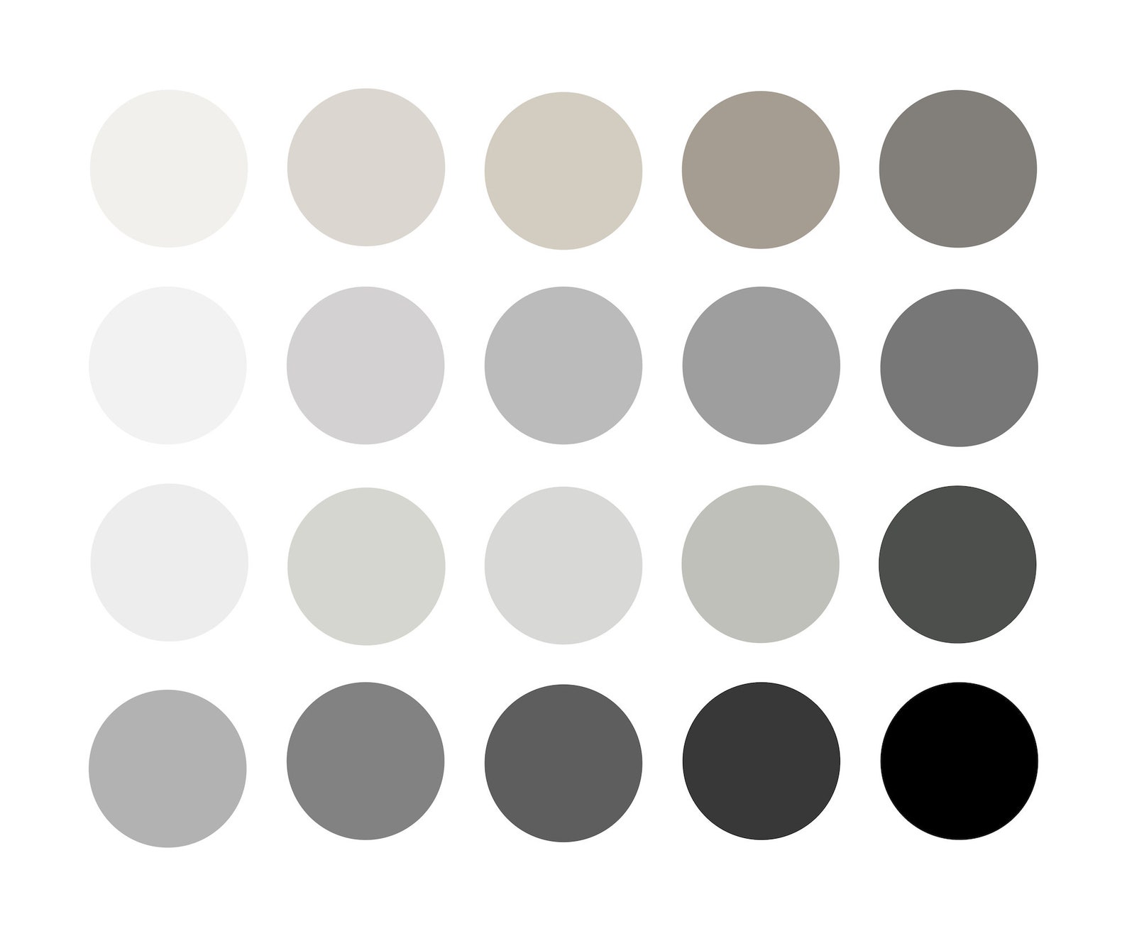 20 Instagram Story Highlight Icon Covers, Solid Colors Icons, Neutral ...