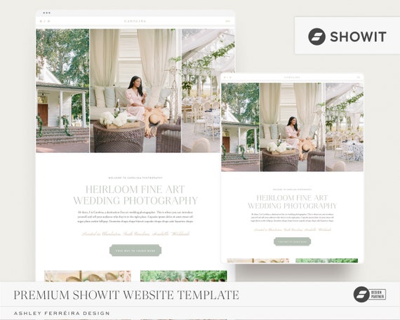 Premium Showit Website Template Showit Template for - Etsy