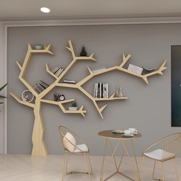 Tree Bookshelf - Etsy