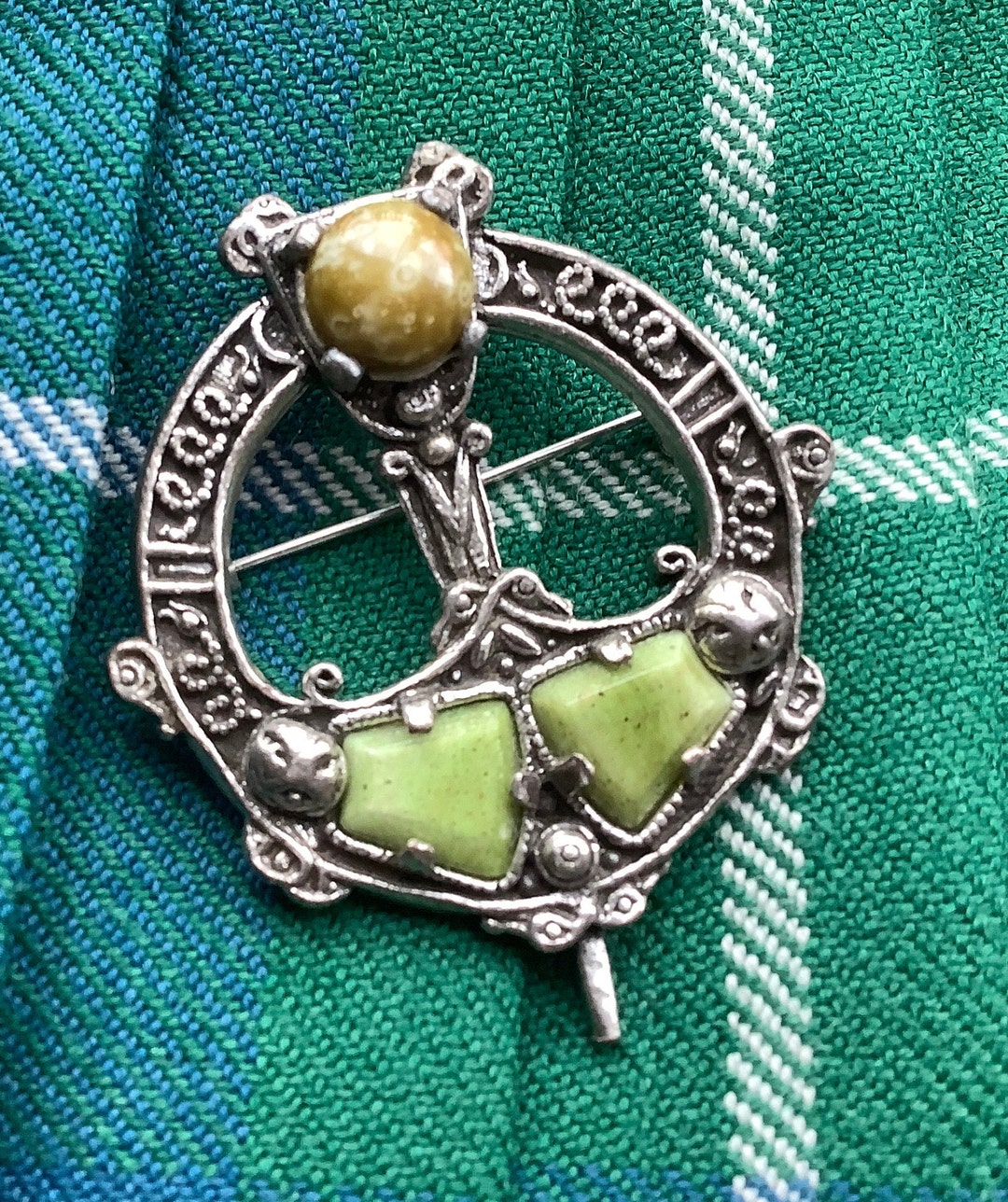 Vintage Scottish Kilt Pin or Necklace, Lapel Pin, Scottish Brooch. - Etsy
