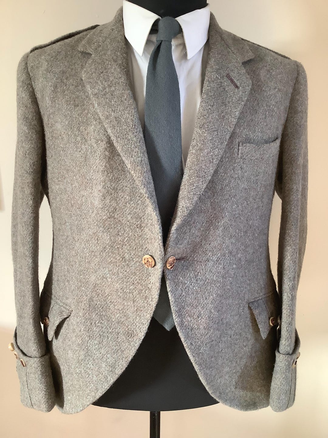 Vintage Mens Scottish Tweed Kilt Jacket by the Scotch House, Chest 44 ...