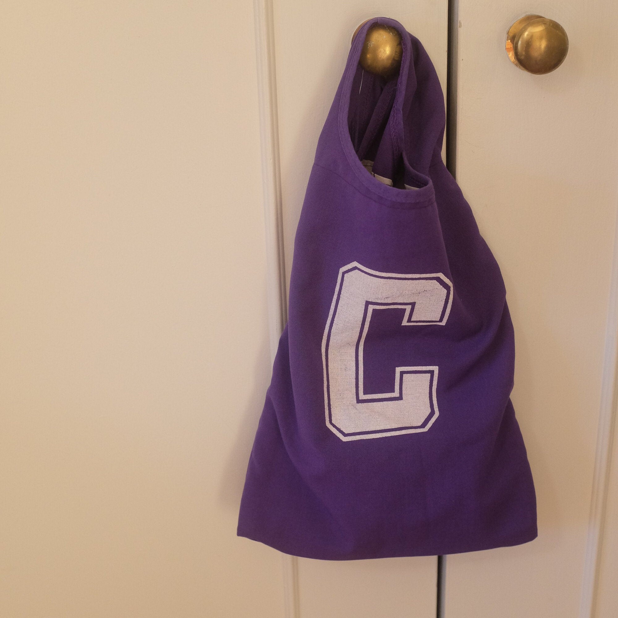 Purple Netball Bib Bag Reversible Unique Gift Netball Player, Gift for ...