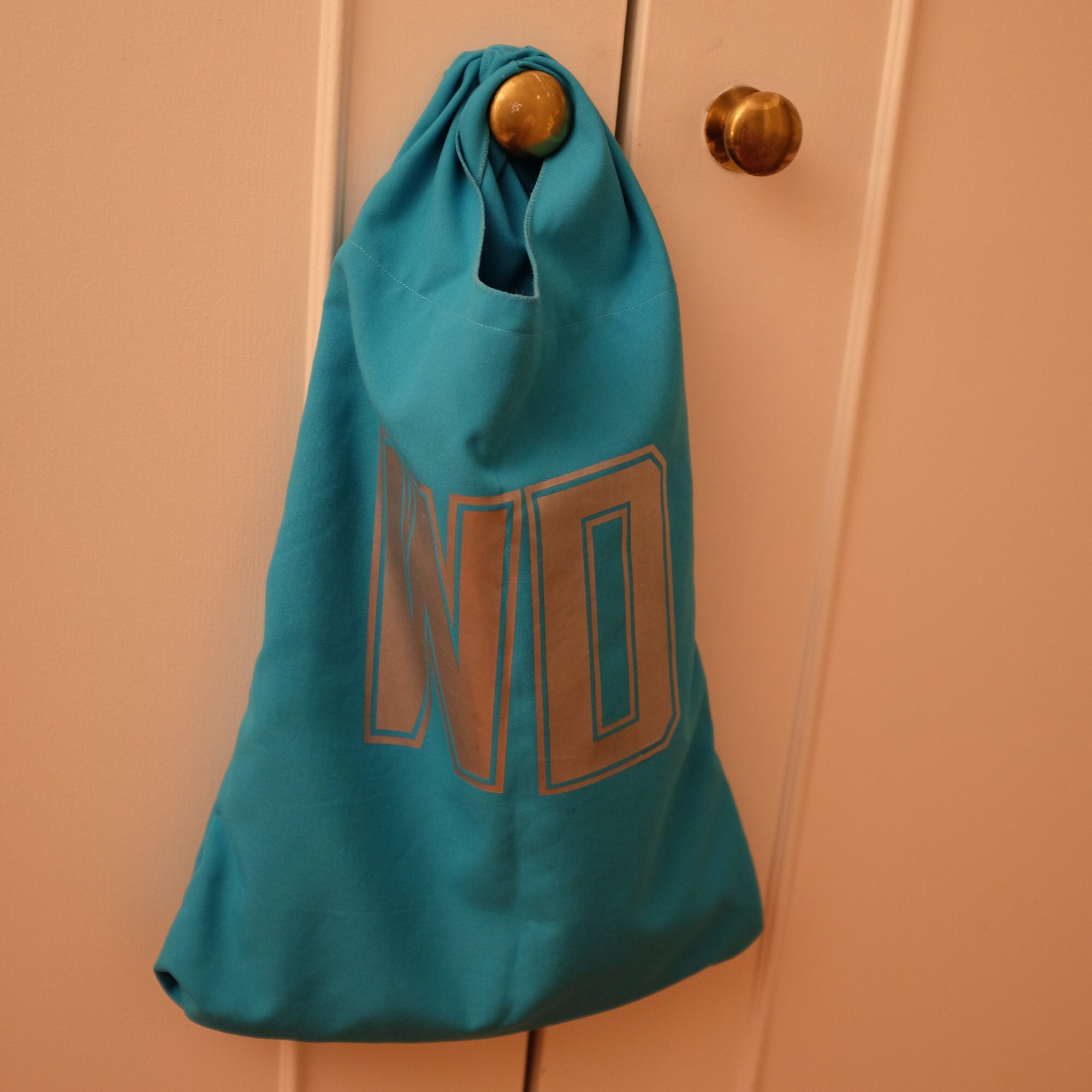 Teal Netball Bib Bag Reversible - Unique Gift Netball Player, Gift for ...
