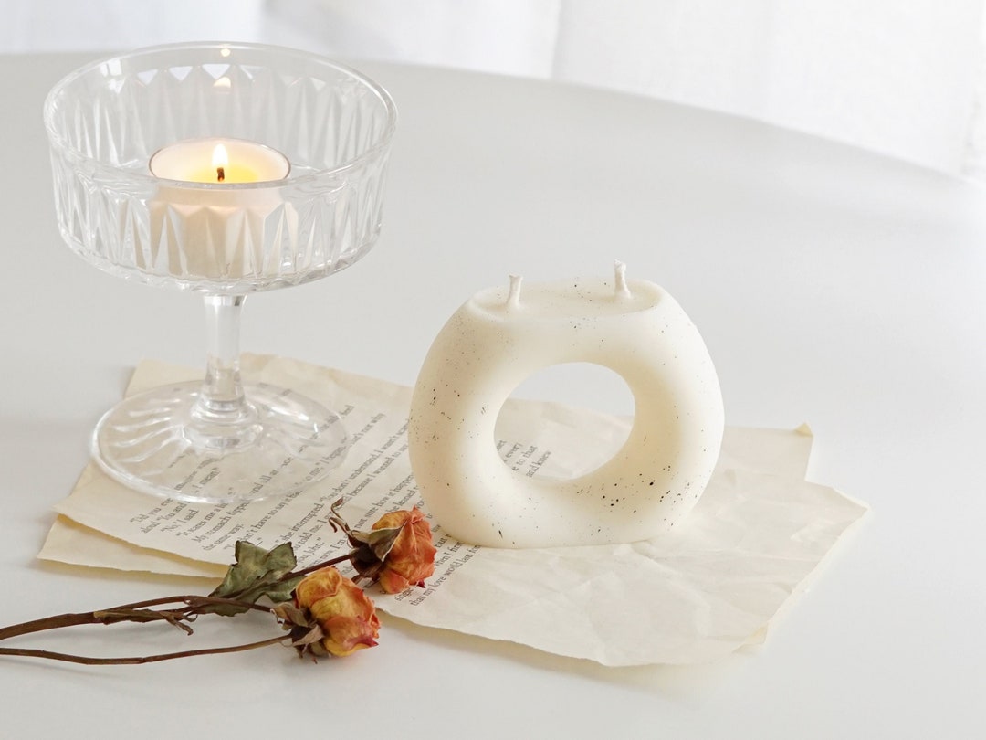 Splatter Ring Candle Modern Home Decor French Style Desk Decor Candle ...