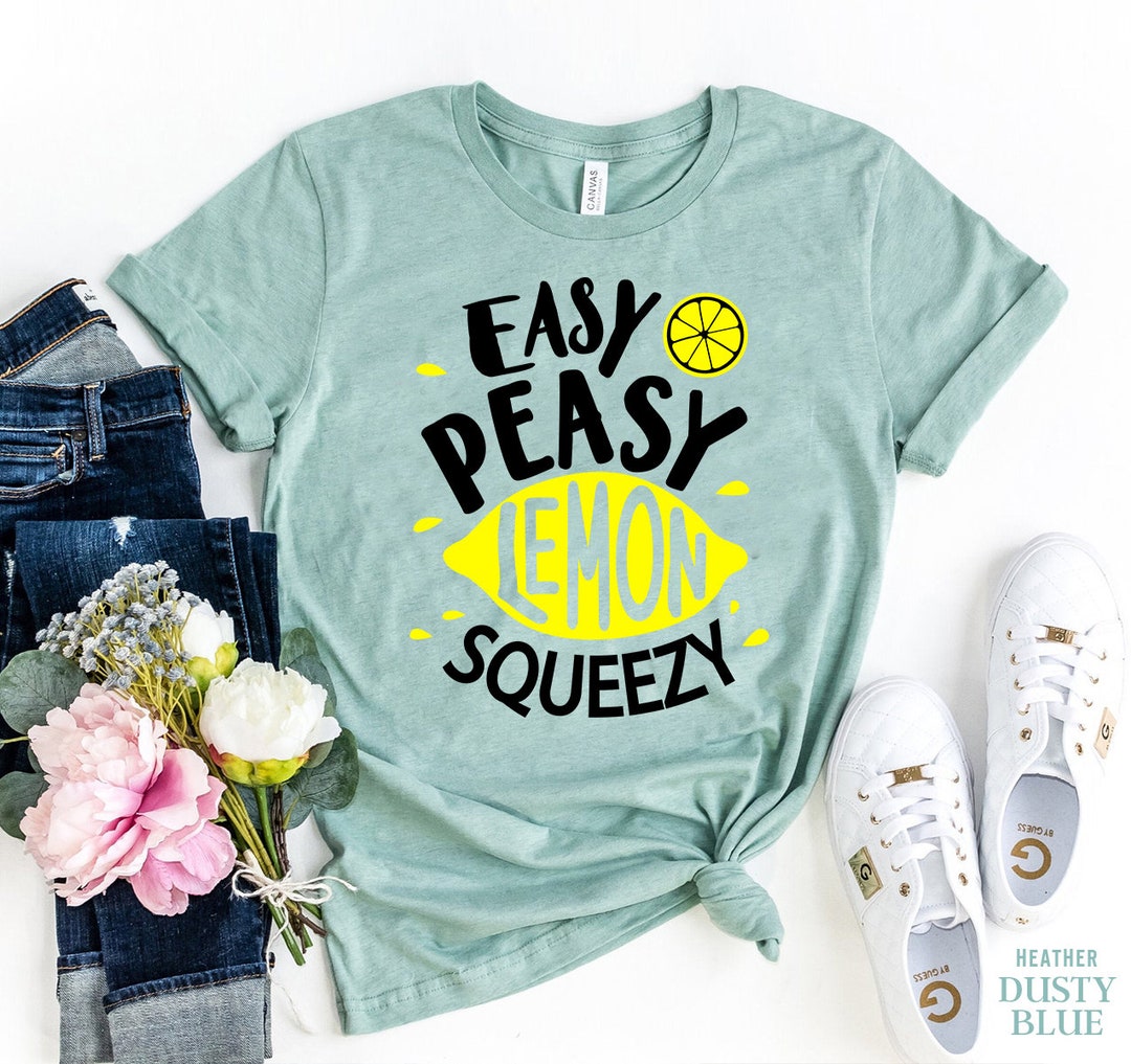 Lemon Shirt, Lemon Gift, Lemonade Birthday, Positive Message Shirt ...