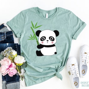 Panda T Shirt, Panda Bear, Panda Lover Gift, Animal Tshirt, Zoo Shirt ...