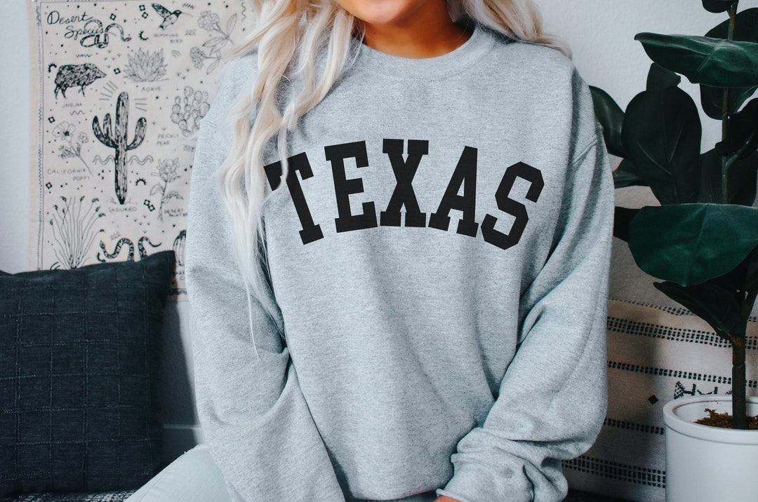 Texas Sweatshirt, Texas Sweater, State Sweatshirt, Traveling Gift ...