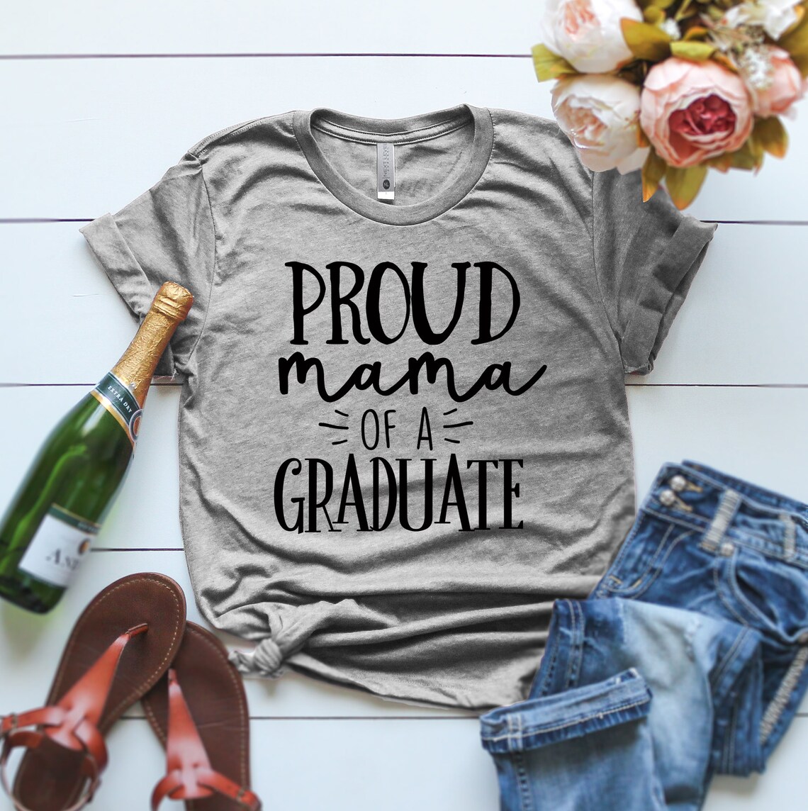 Mom Shirt Graduation Shirt Proud Mama of A Graduate Shirt - Etsy