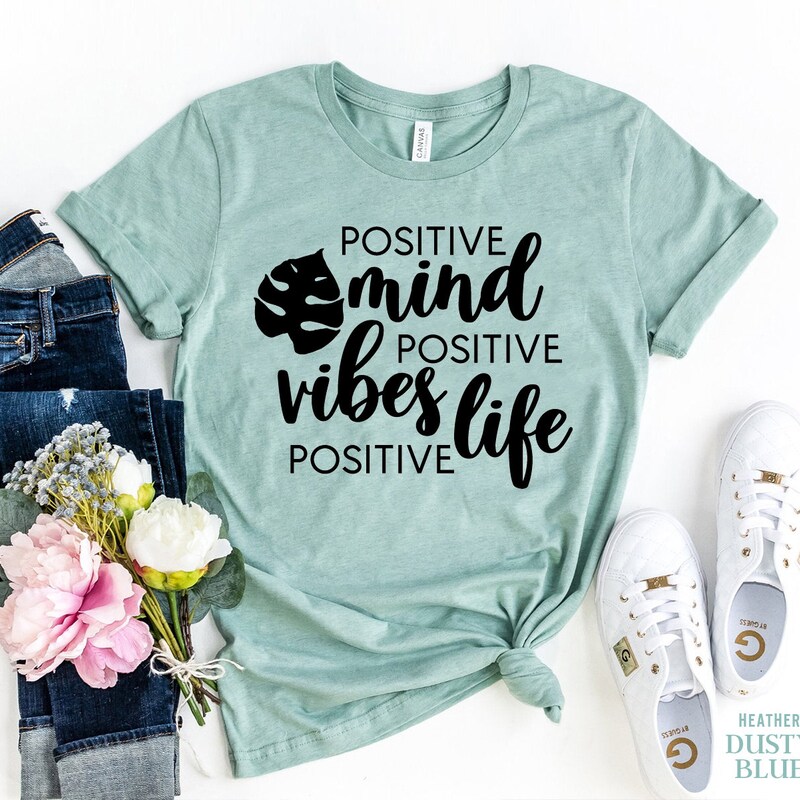 Positive Tshirts - Etsy