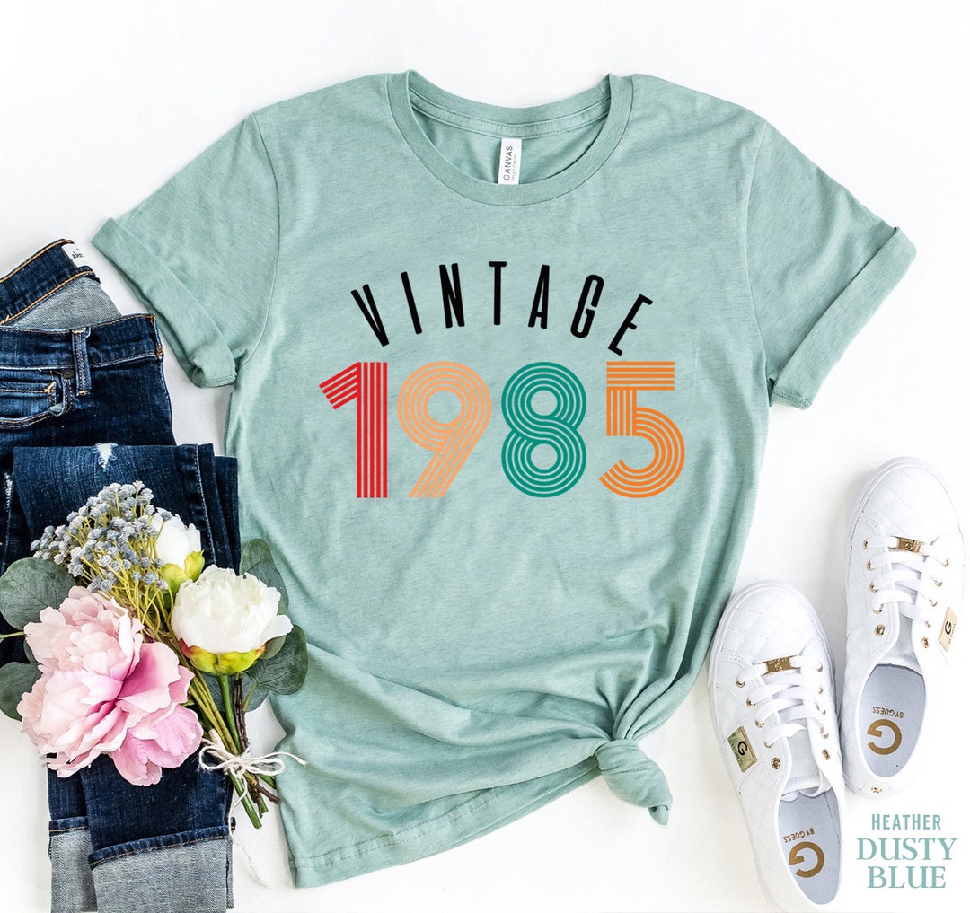 Vintage 1985 T-shirt, Awesome Since 1985, Funny Retro 35th Birthday ...