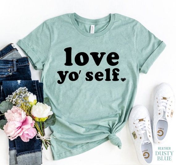 Love Yourself T-shirt Self Love Shirt BTS Love Yourself | Etsy