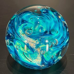 Glass Paperweight - Etsy