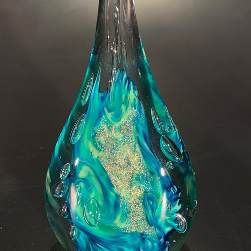 Handblown Glass Paperweights - Etsy