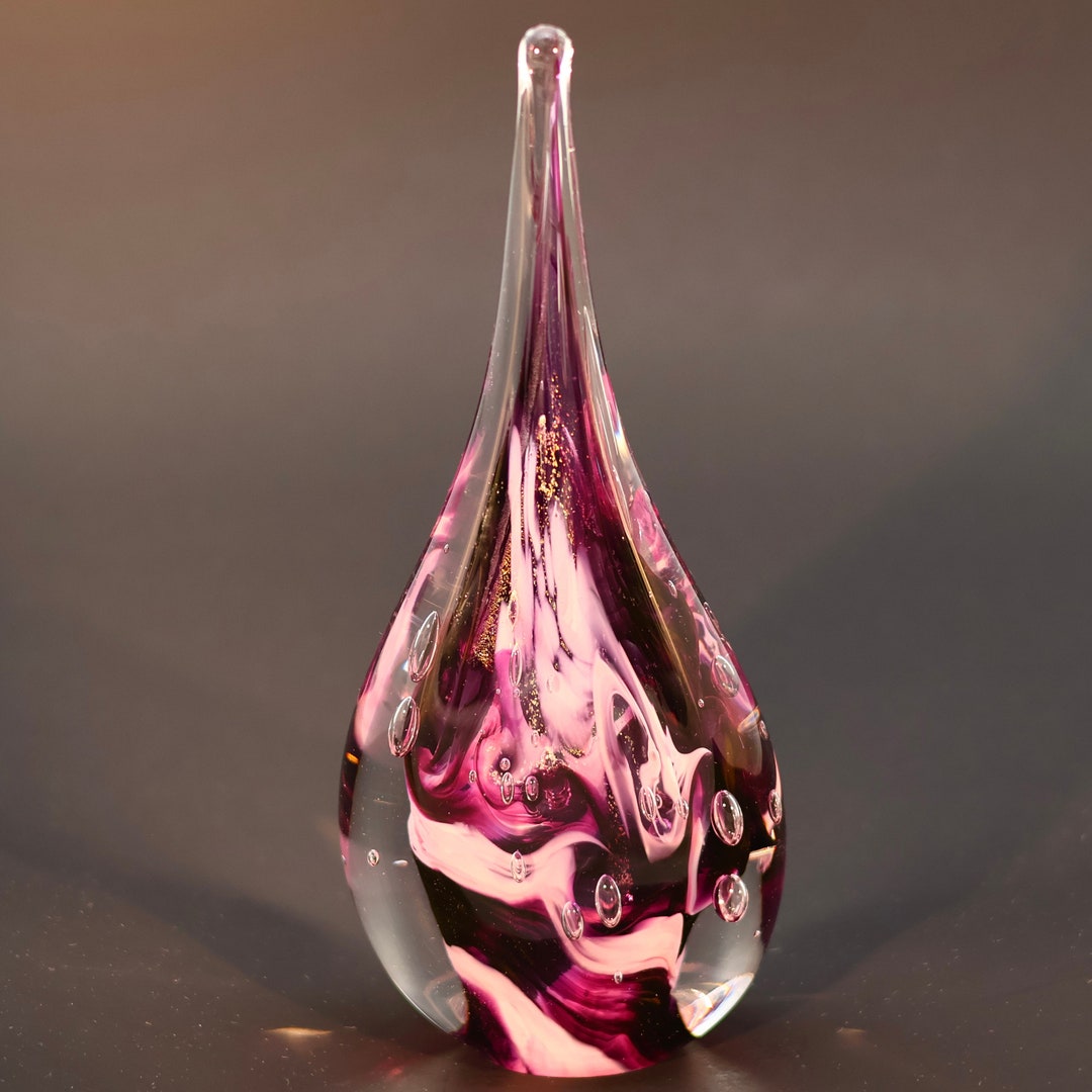 Lilac Gardens - TD / Handblown Glass Paperweights - Etsy