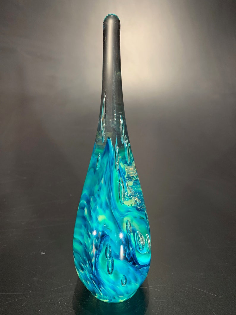 Ocean Tides-td / Handblown Glass Paperweights - Etsy