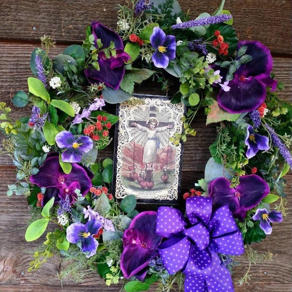 Easter Wreath - Etsy