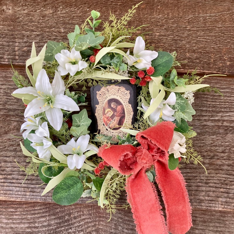 Saints Wreath - Etsy
