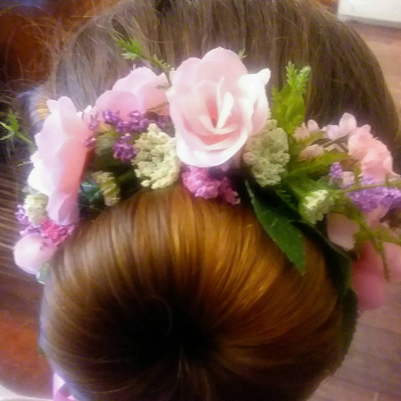 Flower Bun Wrap - Etsy