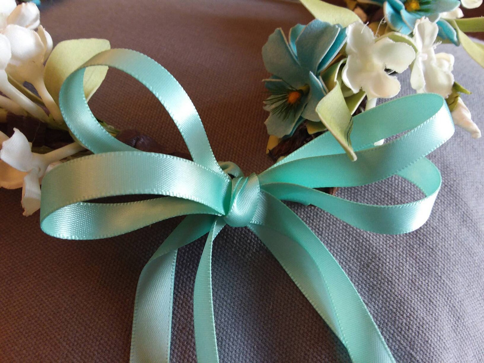 Boho May Crowning First Holy Communion Floral Crown | Etsy