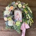 Our Lady Floral Wreath, Catholic Mother's Day Decor - Etsy