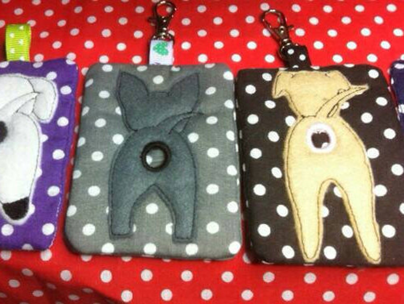 Dog Bottom Poo Bag Holder Embroidery Design File in the Hoop 7 Dog ...