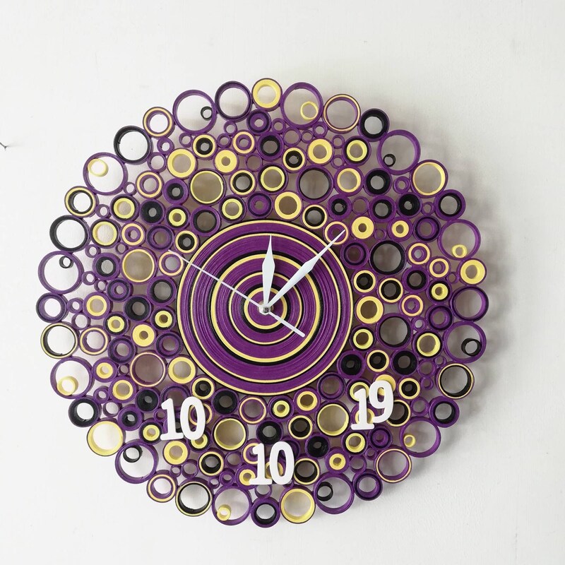 Large Wall Clock - Etsy
