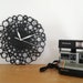 Paper Wall Clock, Modern Clock, Black Wall Clock, Quilling Art, Unique ...