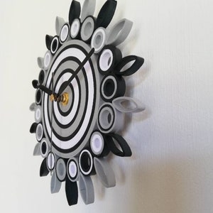 Small Clocks for Wall, Paper Clock, First Anniversary Gift ...