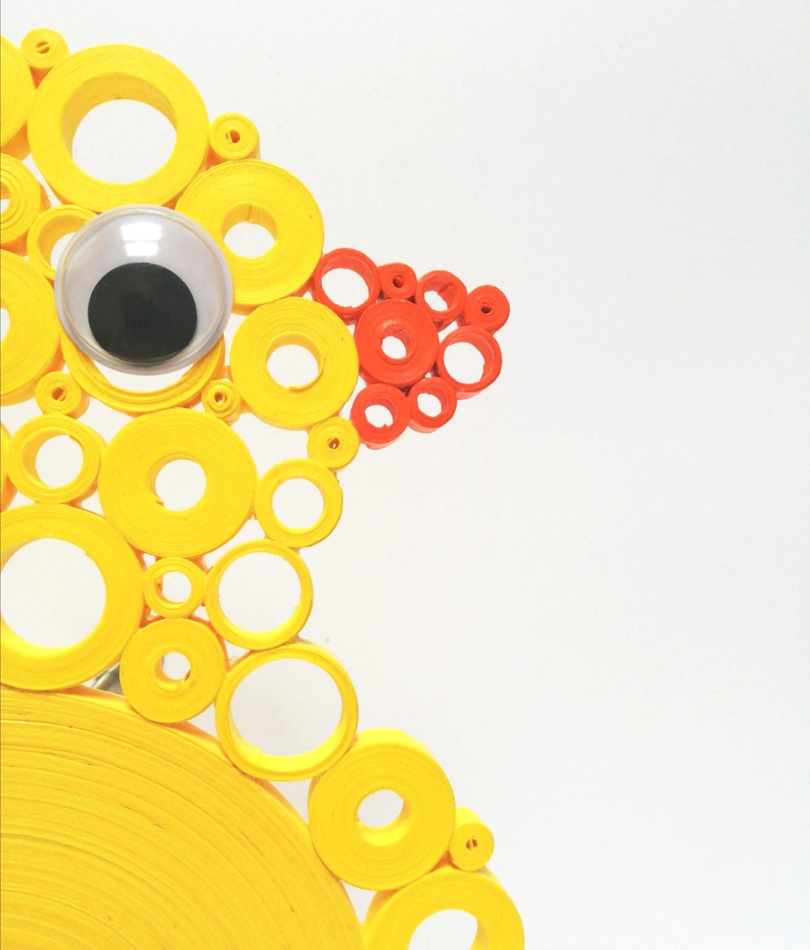 Wall Clock, Ducky Clock, Paper Clock, Kids Room Clock, Kids Room Gift ...