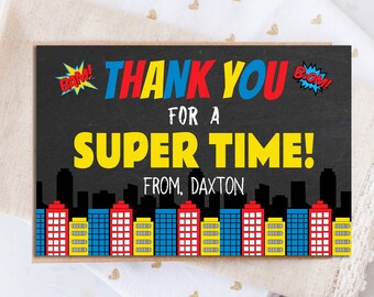 Thank You Super Hero - Etsy