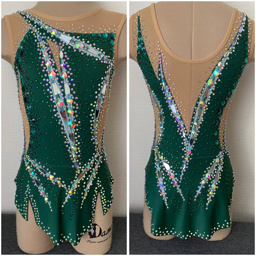 Rhythmic Gymnastic Leotard Custom Made Girls 122-132 Cm - Etsy