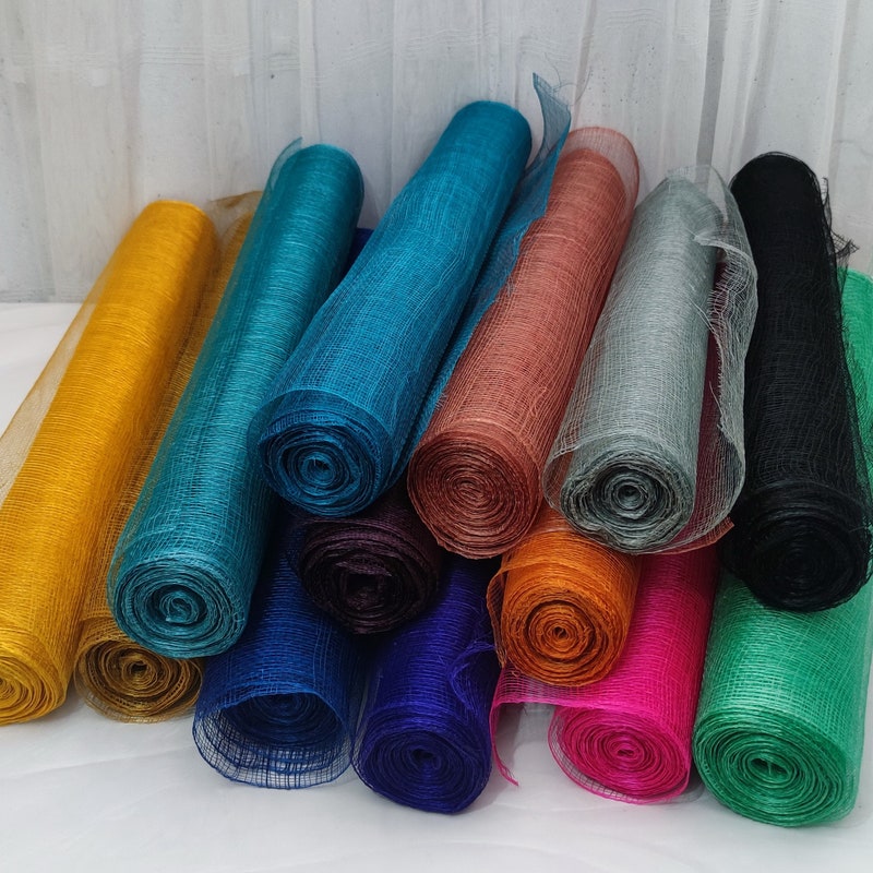 Sinamay Fabric - Etsy