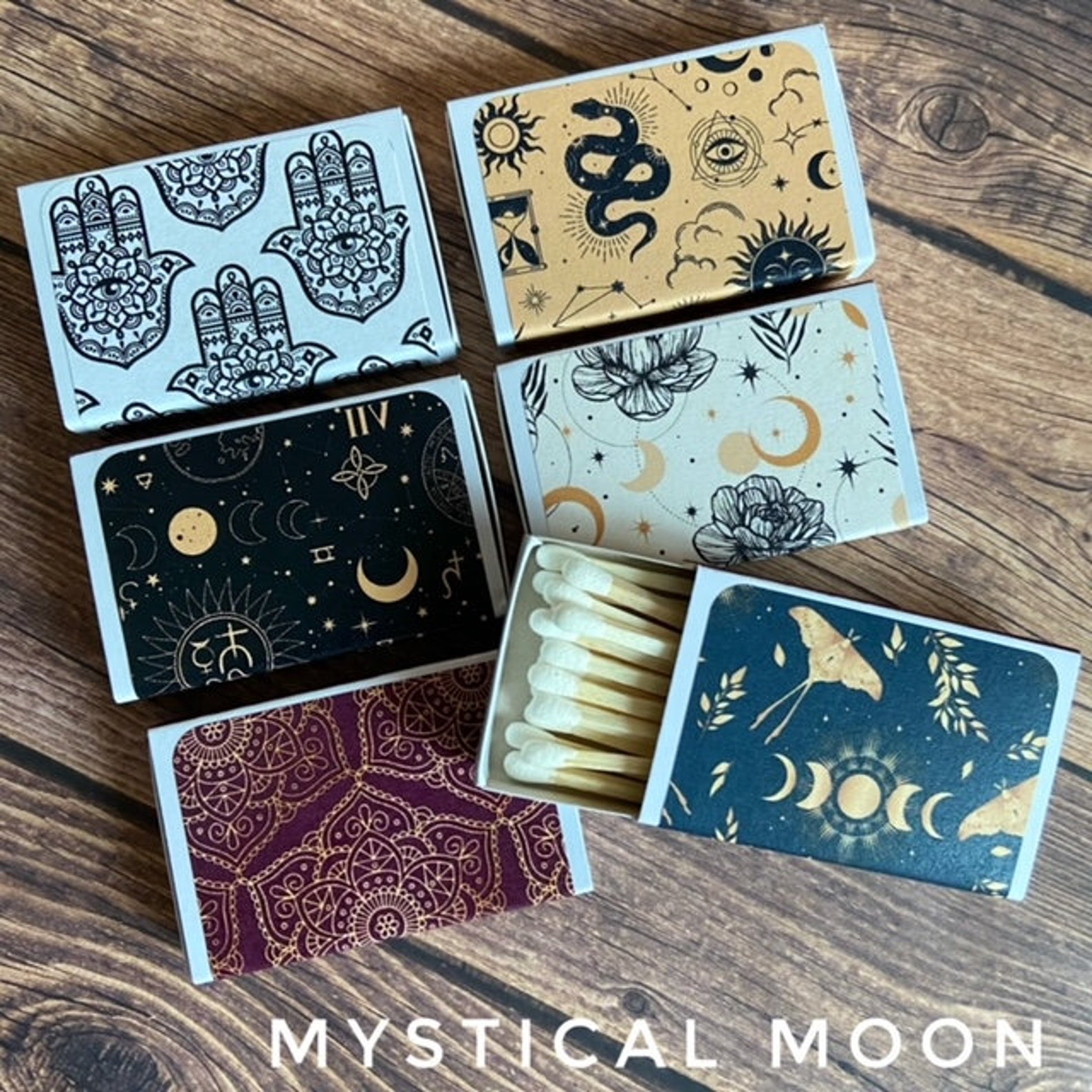 Decorative Matchboxes, Gift Set, Cute Matches, Party Favors - Etsy