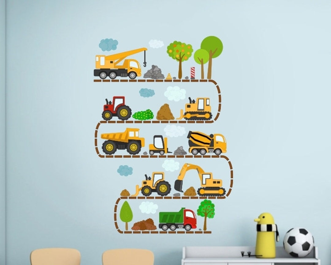 Car Decal Construction Decal plane Decal Transportation Decal Truck ...