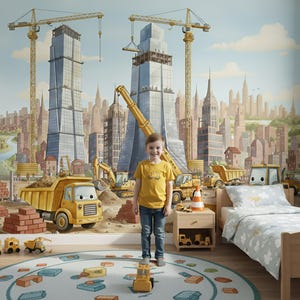 Wallpaper Construction Excavator Construction Machinery Construction ...