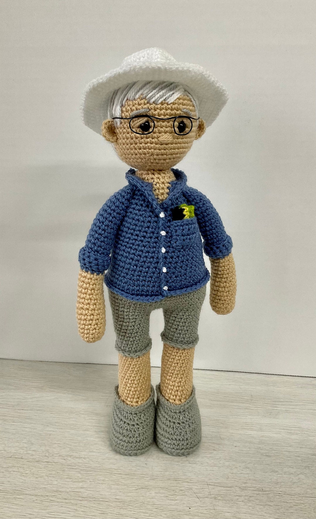 Crochet Male Doll Look Alike Doll Mini Me Doll Personalised - Etsy