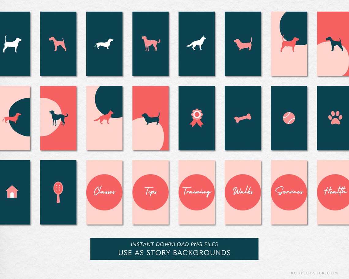 30 Pets Instagram Story Highlight Icons, Highlight Covers, Dogs ...